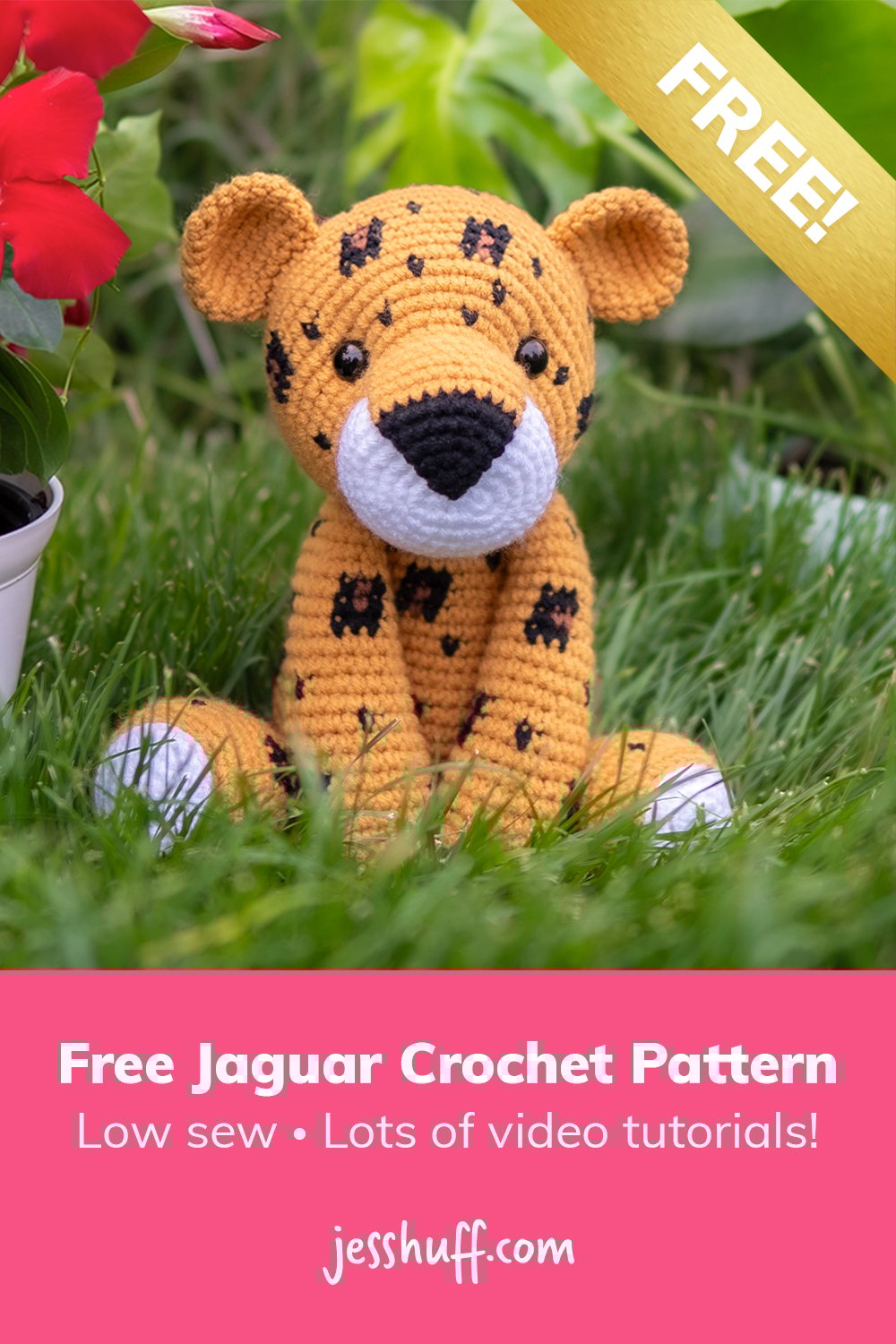 Free Leopard & Jaguar Crochet Pattern